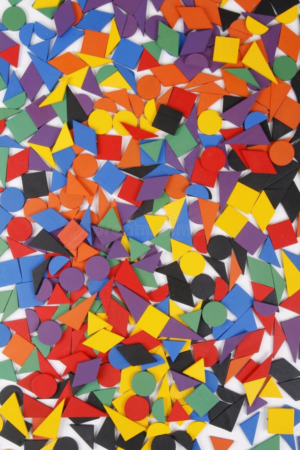 Wooden geometric shapes stock image. Image of design - 35021421