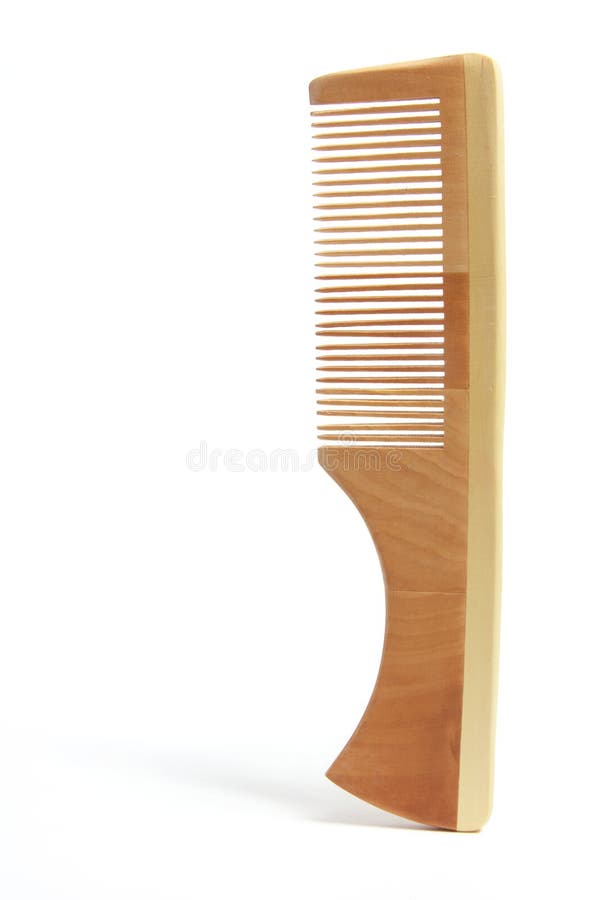 Wooden Hair Comb stock image. Image of styling, accessory - 12059225
