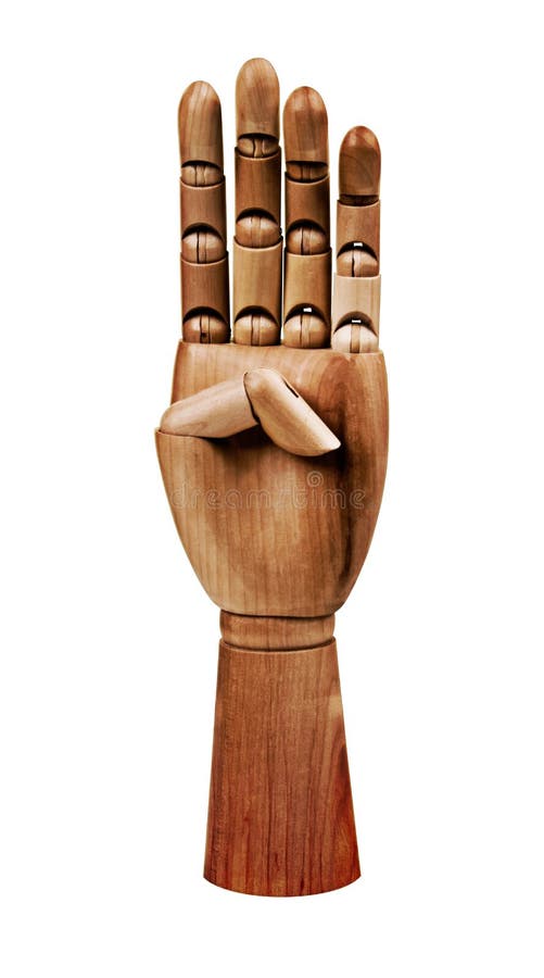 Wooden Hand stock image. Image of craft, hand, hands - 58319487