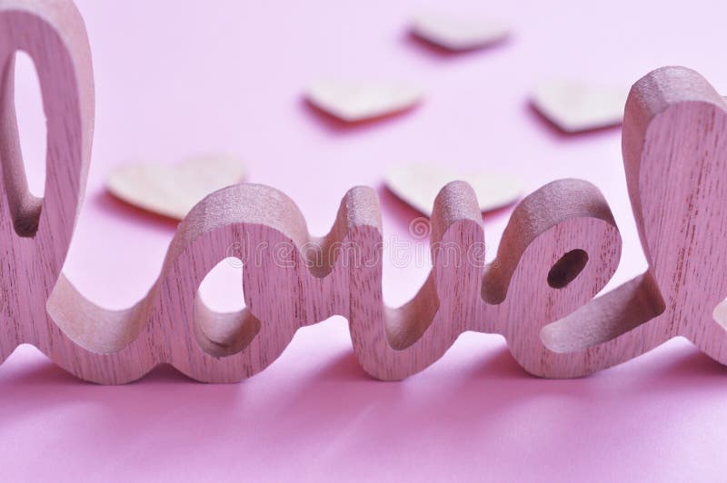 Love Write on a Purple Background Stock Image - Image of background ...