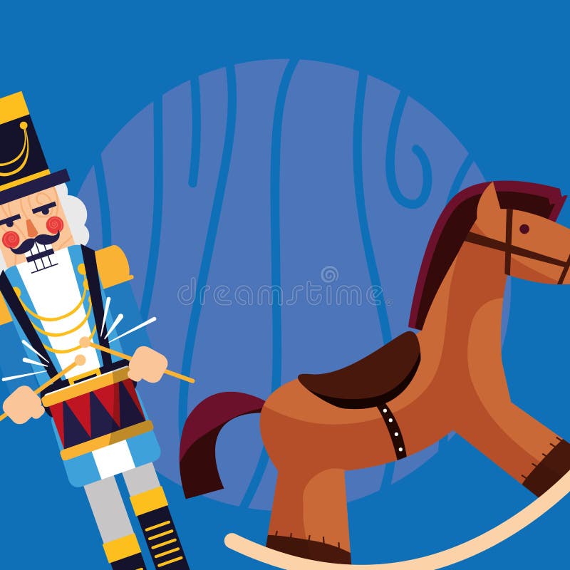 Nutcracker Illustration Blue Stock Illustrations – 261 Nutcracker ...