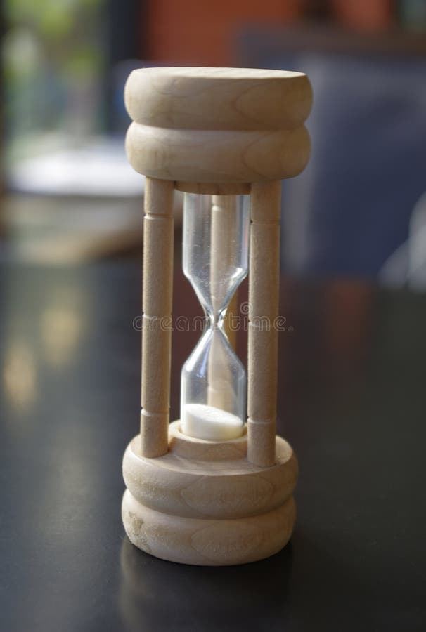 Wooden hourglass stock image. Image of vintage, watch - 83170161