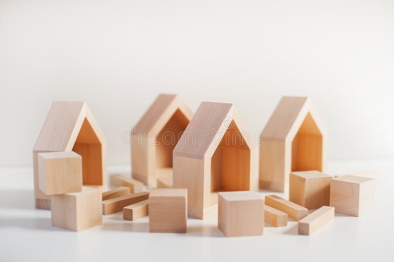 Wooden house construction stock photo. Image of male - 85313168