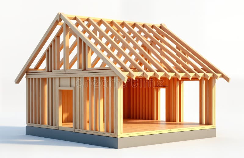 House Model Wood Frame 594,738 Wood Frame House Images, Stock Photos,