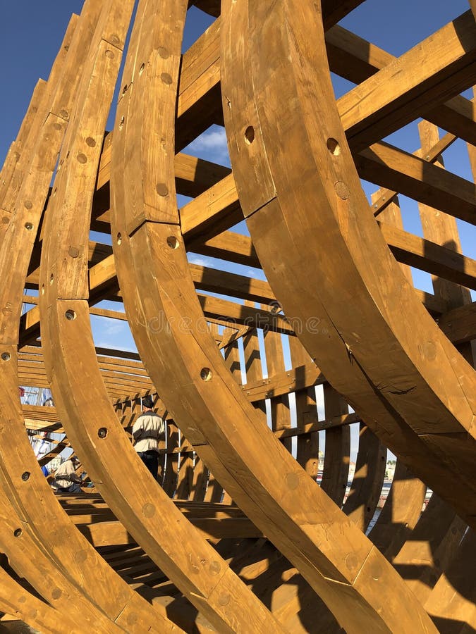 Wooden hull for the ship stock photo. Image of house - 249313646