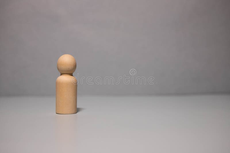 Wooden Human Figure with Question Marks. the Concept of Question or ...
