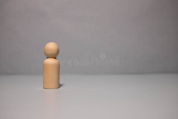 Wooden Human Figure with Question Marks. the Concept of Question or ...