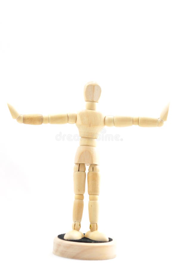 Wooden human model stock image. Image of posing, mannequin - 48517141