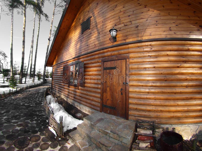 Wooden hut stock photo. Image of house, decoration, construction - 60322556