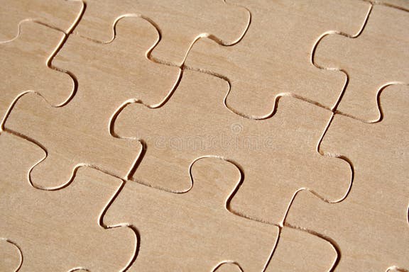 Wooden Jigsaw Pattern stock photo. Image of jigsaw, form - 671988