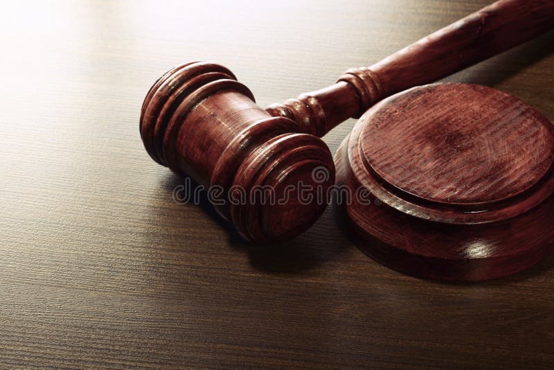 Wooden Judges Gavel stock image. Image of lawyer, equity - 18436987