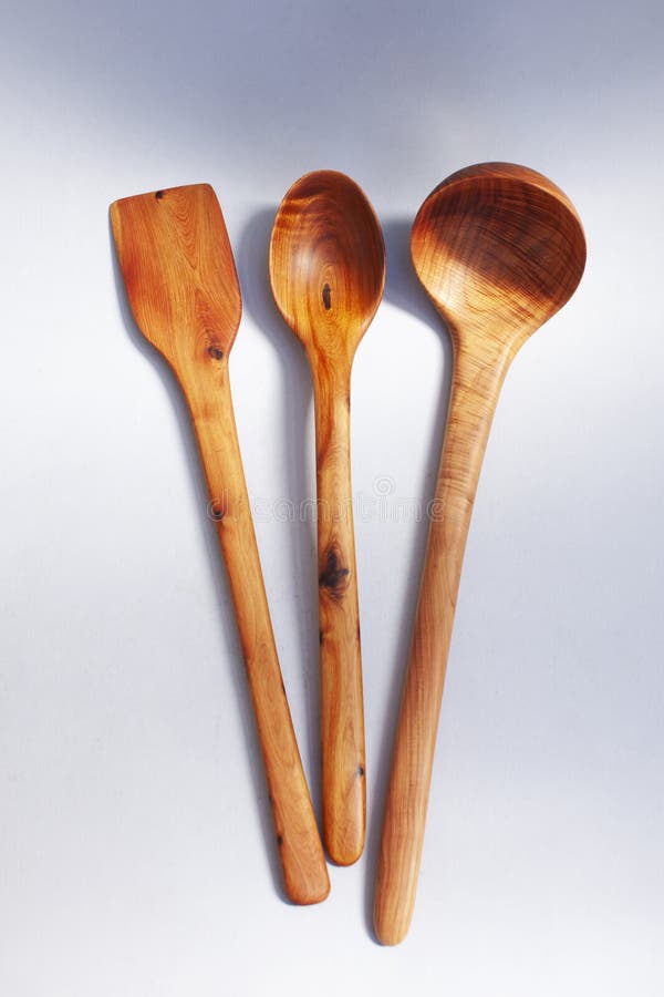 Wooden Kitchen Collection Stacked View Stock Image - Image of tool ...