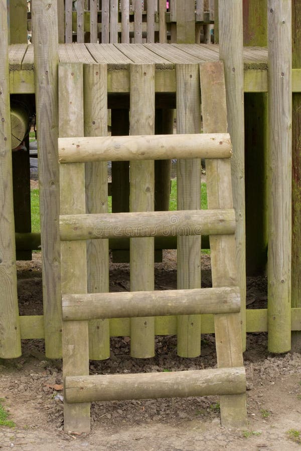 Wooden Ladder stock image. Image of alone, furniture - 49215603