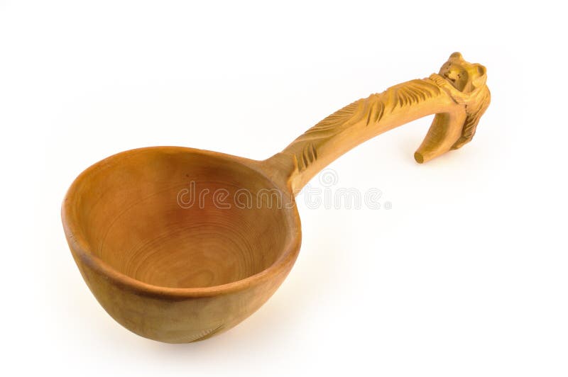 Wooden ladle stock image. Image of ladle, traditional - 11768281