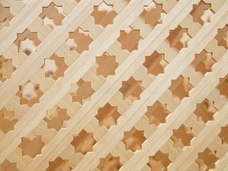 Wooden lattice stock illustration. Illustration of lattice - 27276448