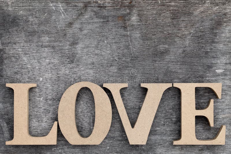 Wooden letters love stock photo. Image of decoration - 69751646