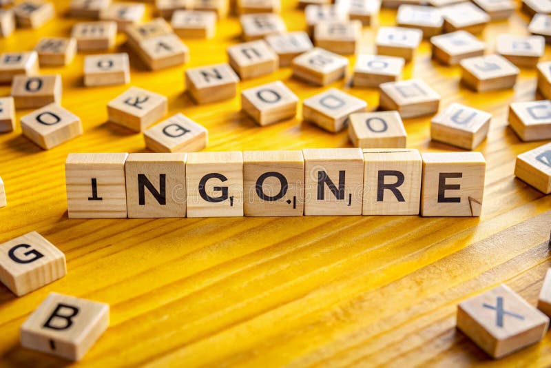 Spelling Ignore Stock Illustrations – 6 Spelling Ignore Stock ...