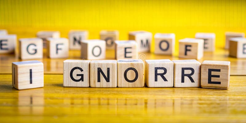 Spelling Ignore Stock Illustrations – 6 Spelling Ignore Stock ...