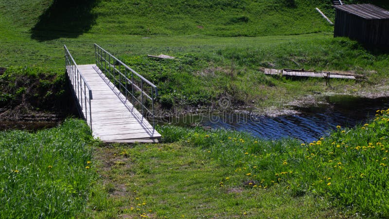 Little bridge stock image. Image of little, hide, graas - 155019453