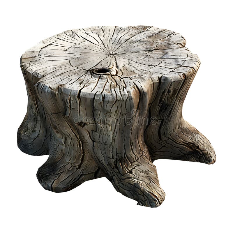 Wooden Log on Transparent Background - Ai Generated Stock Illustration ...