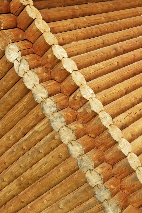 Rustic Pine Log Cabin Wall stock image. Image of industry - 15473181