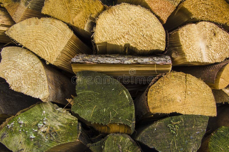Wooden logs stock image. Image of season, industry, logs - 61518285