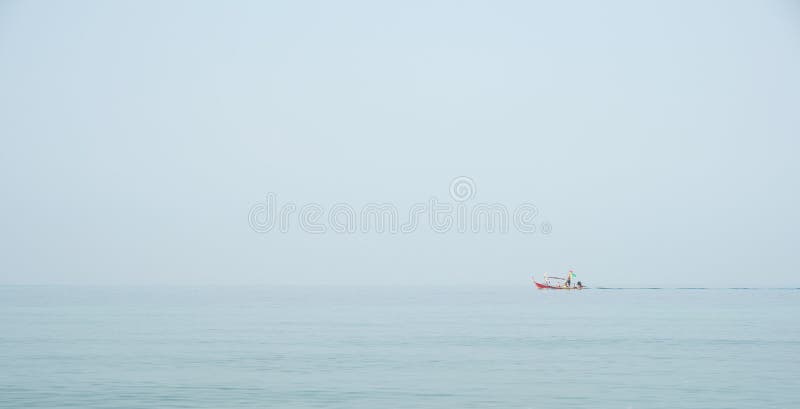 A Wooden Long Pontoon, a Pier with a Rope Railing on the Sea on the ...