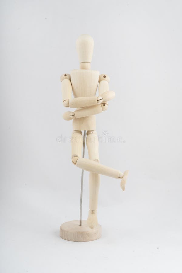 Wooden mannequin stock photo. Image of action, artist - 102537936