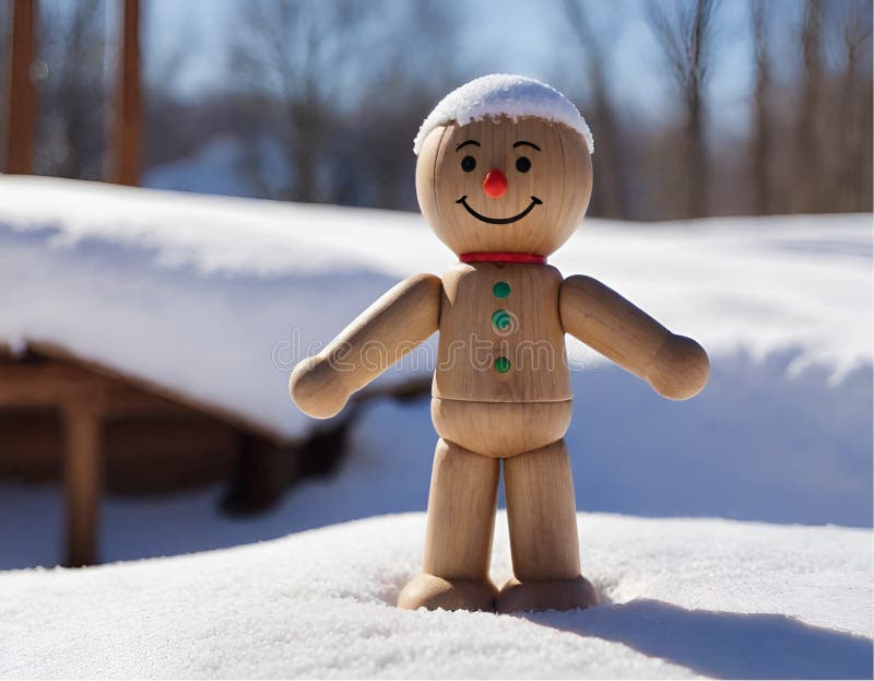 Wooden Mannequin Snow Head Stock Photos - Free & Royalty-Free Stock ...