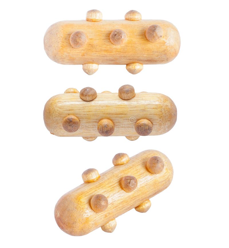 Wooden Massage Toy for Hand Exercise. Stock Image - Image of equipment ...