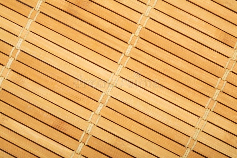 Wooden Mat Close-up - Texture Stock Photo - Image of organic, floor ...