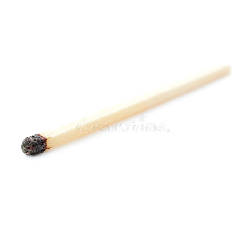 Wooden Match Isolated Over the White Background Stock Photo - Image of ...