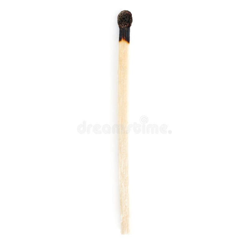 Wooden Match Isolated Over the White Background Stock Photo - Image of ...