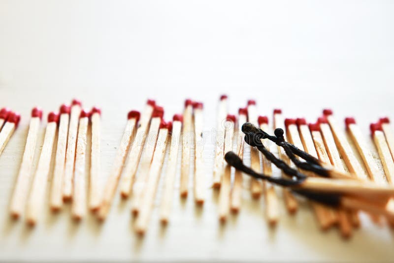 Wooden Match Sticks Closeup Stock Photo - Image of isolated, wooden ...
