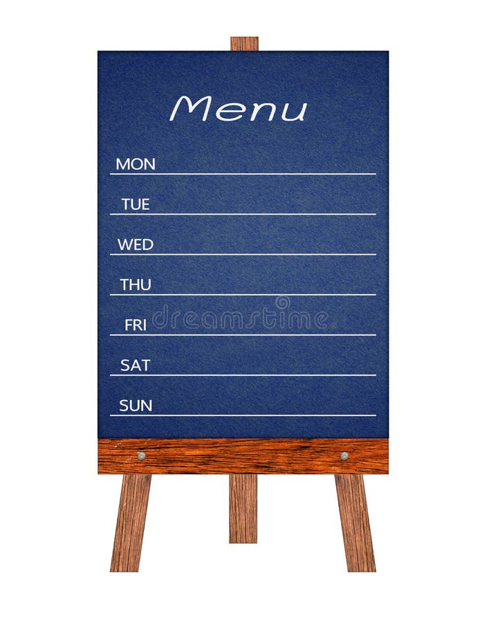 Wooden Menu Display Sign, Frame Restaurant Message Board on Wooden ...