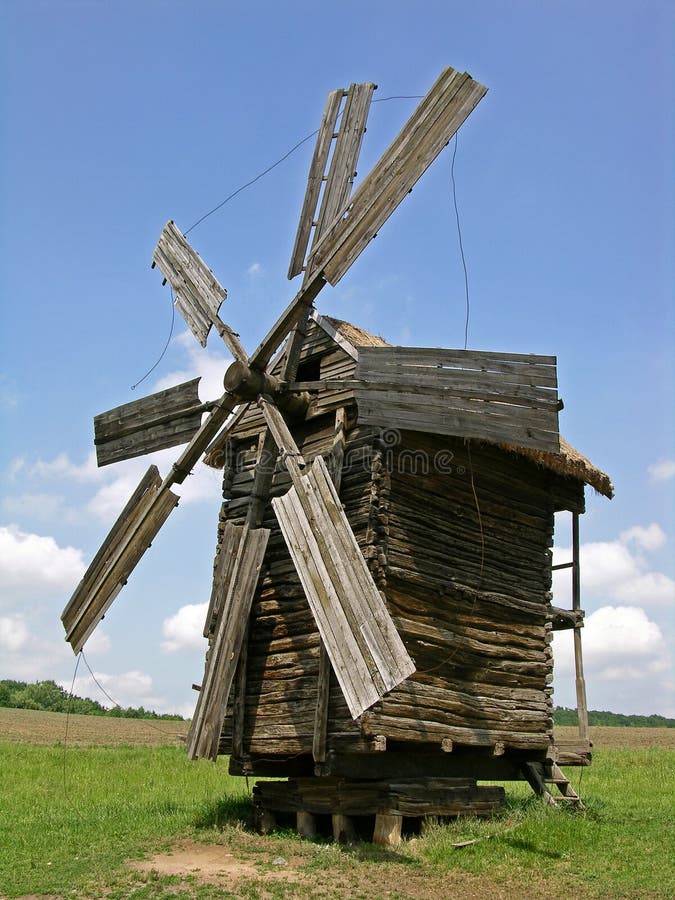 Wooden Mill Picture. Image: 4552420