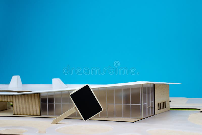 Wooden miniature sign stock image. Image of sale, house - 63655599