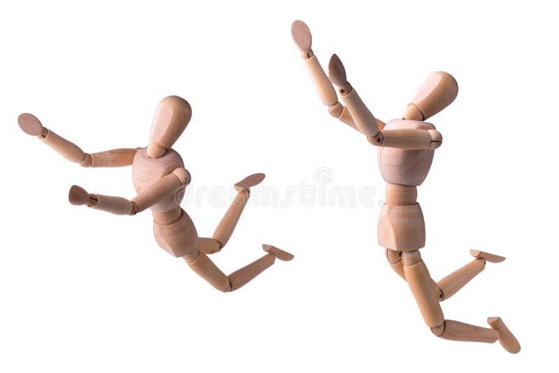 Wooden model of human stock photo. Image of male, manual - 49124026