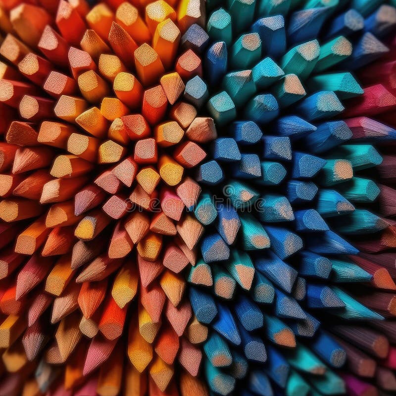 School Pencils Generated Ai Stock Illustrations – 540 School Pencils ...
