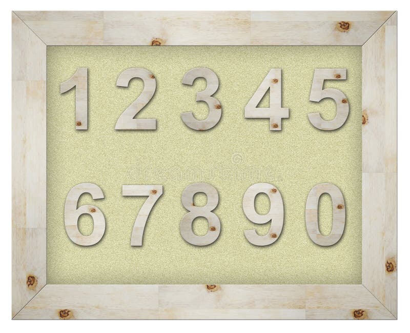 Wooden Number Board Stock Illustrations – 2,334 Wooden Number Board ...