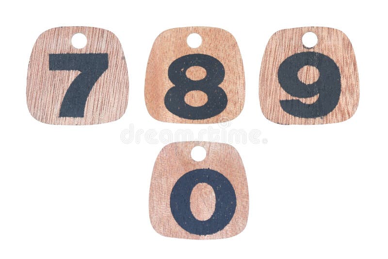 Wooden numbers stock image. Image of education, close - 66957831