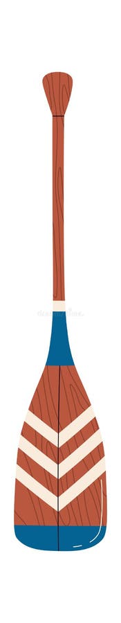 Wooden Oar for Boat stock vector. Illustration of oars - 273074128