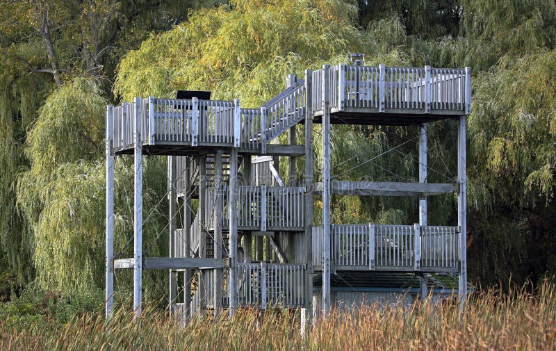 Observation Platform in Molfetta Oldtown. Apulia. Stock Photo - Image ...