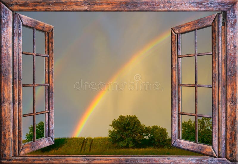 249 Open Window Rainbow Stock Photos - Free & Royalty-Free Stock Photos ...
