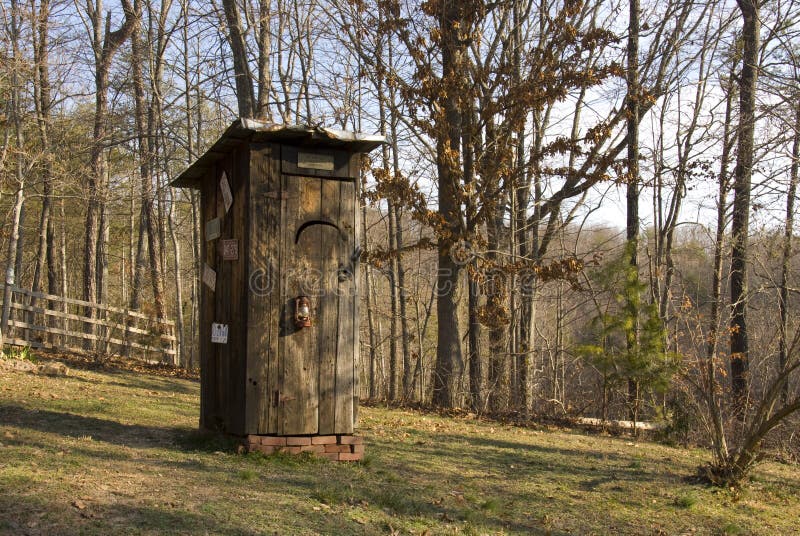 Old wooden outhouse stock photo. Image of view, vertical - 31549748