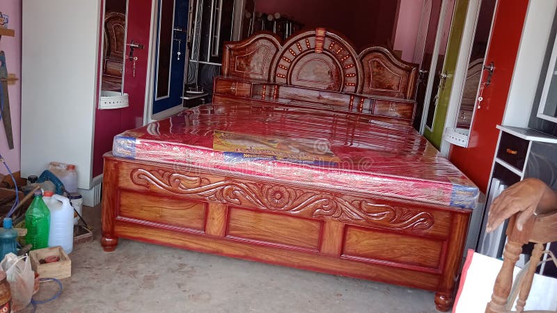 Wooden Palang set design editorial stock image. Image of palang - 331695049