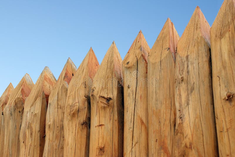 Wooden Paling Picture. Image: 4873129