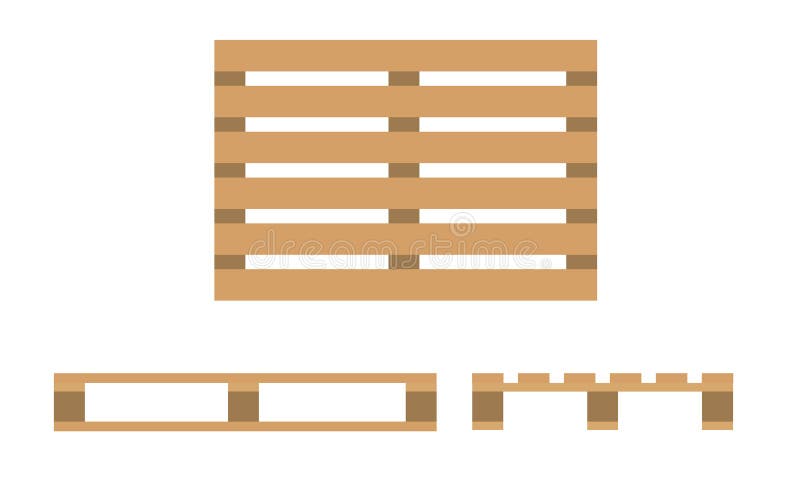 Euro Pallet Top View Stock Illustrations – 49 Euro Pallet Top View ...