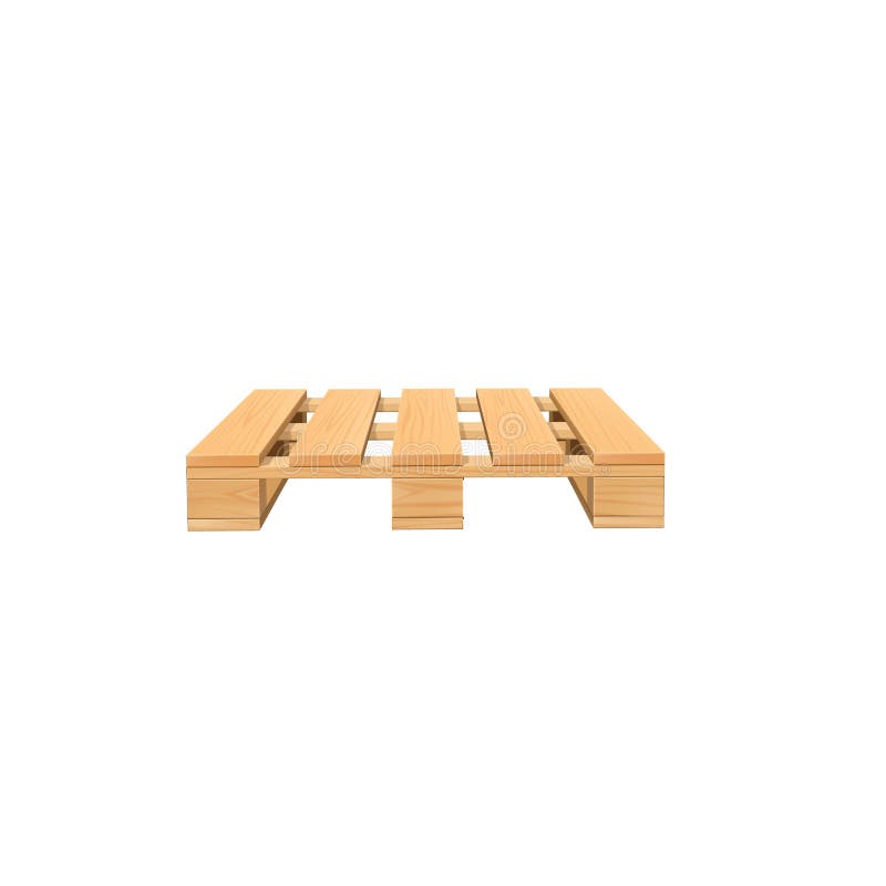 Vector Illustration Empty Wooden Pallet Stock Illustrations – 827 ...