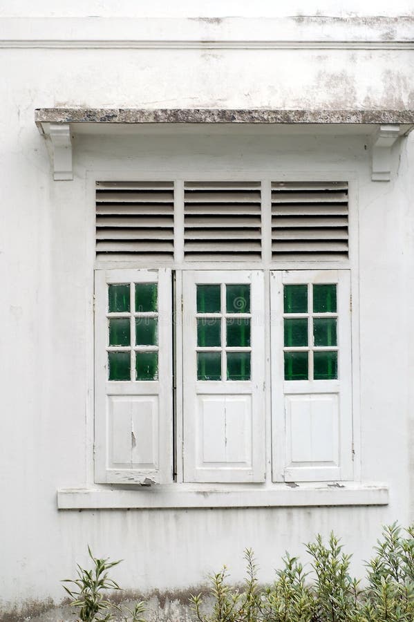 Wooden Panel Window Picture. Image: 972297